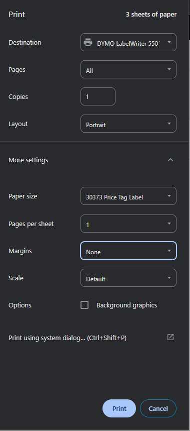 Lightspeed Printing – Eastern National IT Help Center